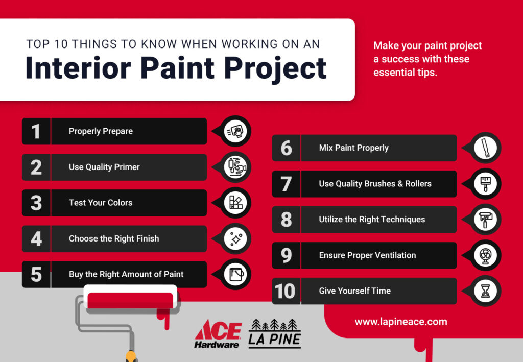 Top 10 Things to Know When Working on an Interior Paint Project - La ...